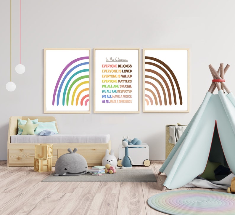 Classroom Posters, Inclusivity and Diversity Posters for School, Back ...