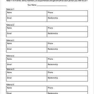 Taxpayer Questionnaire: Client In-take Onboarding Forms (editable ...
