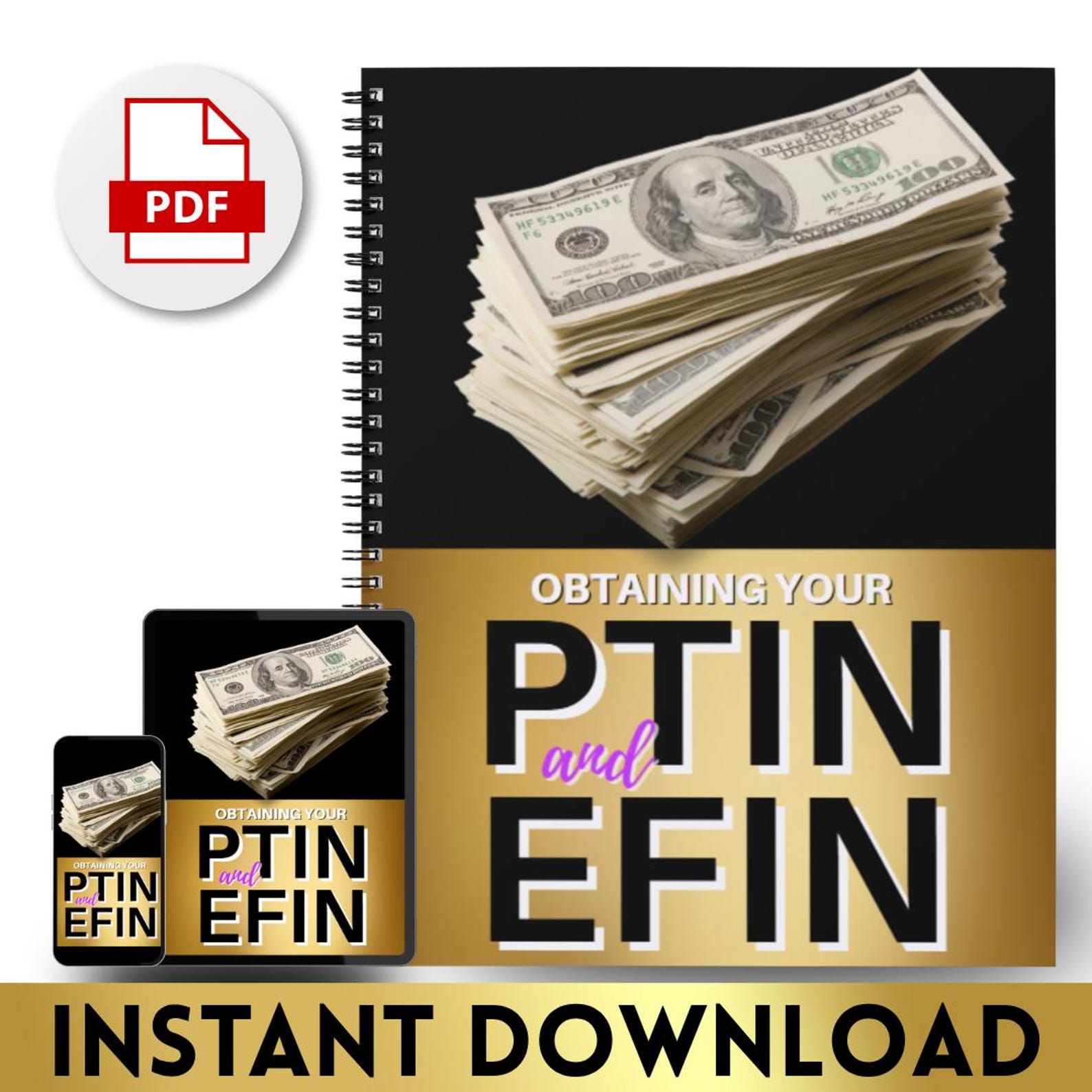 PTIN / EFIN Digital Guide: Start Your Tax Business (pdf Ebook), How to ...