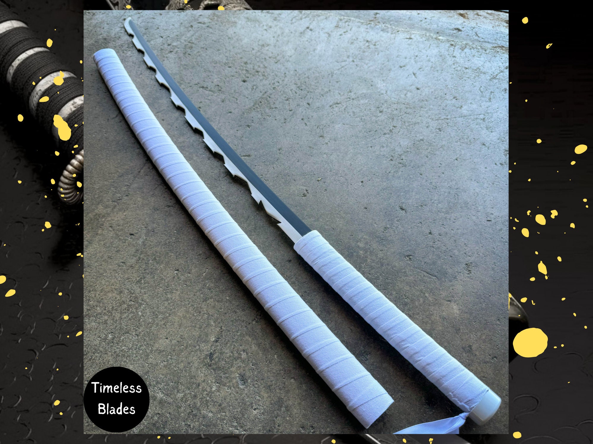 Handmade Inosuke Hashibira Nichirin Sword Replica Metal - Etsy