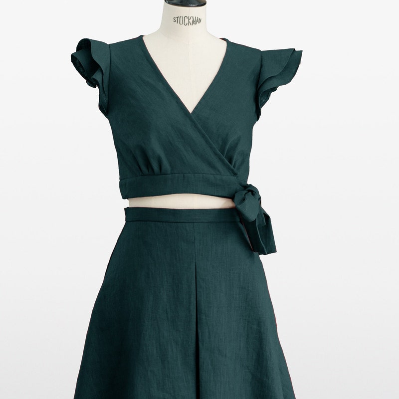 Formal Top Skirt Set - Etsy