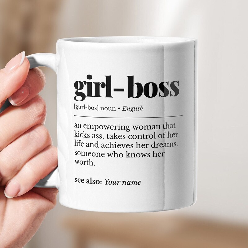 Girl Boss Mug - Etsy