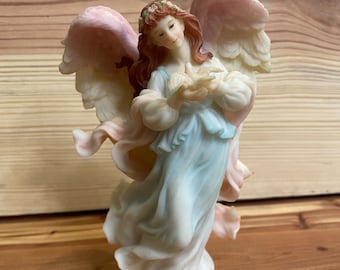 Angel Figurine, Seraphim Classic Monica under Love's Wing by Roman - Etsy