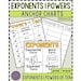 Exponents Anchor Chart Templates, Powers of Ten Anchor Chart Templates ...