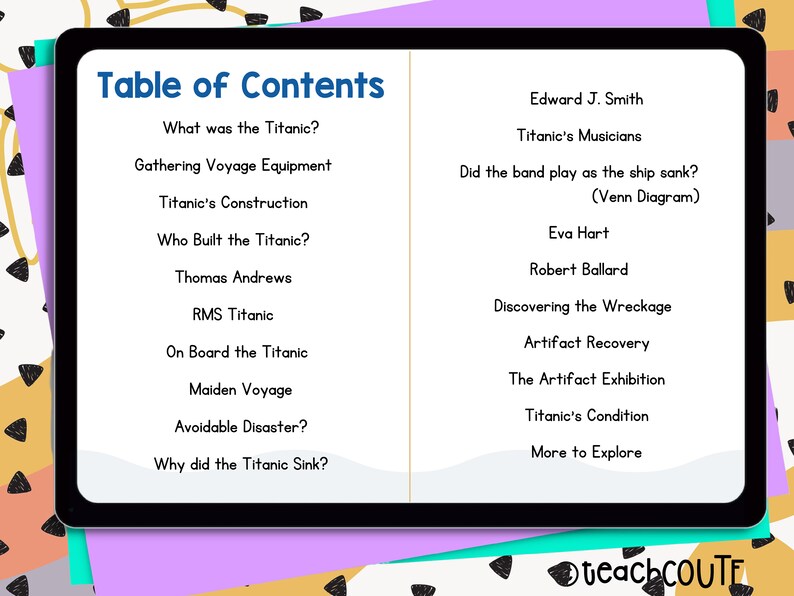 RMS Titanic Virtual Field Trip, Titanic Virtual Tour, Social Studies ...