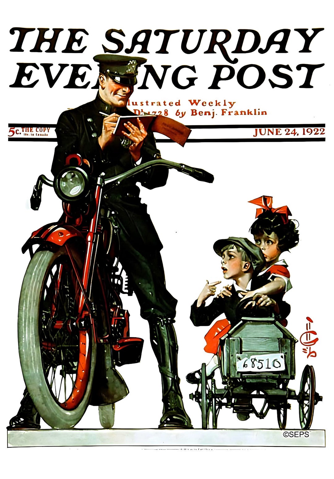 Vintage Americana - Saturday Evening Post - 24 June 1922 - Digital ...