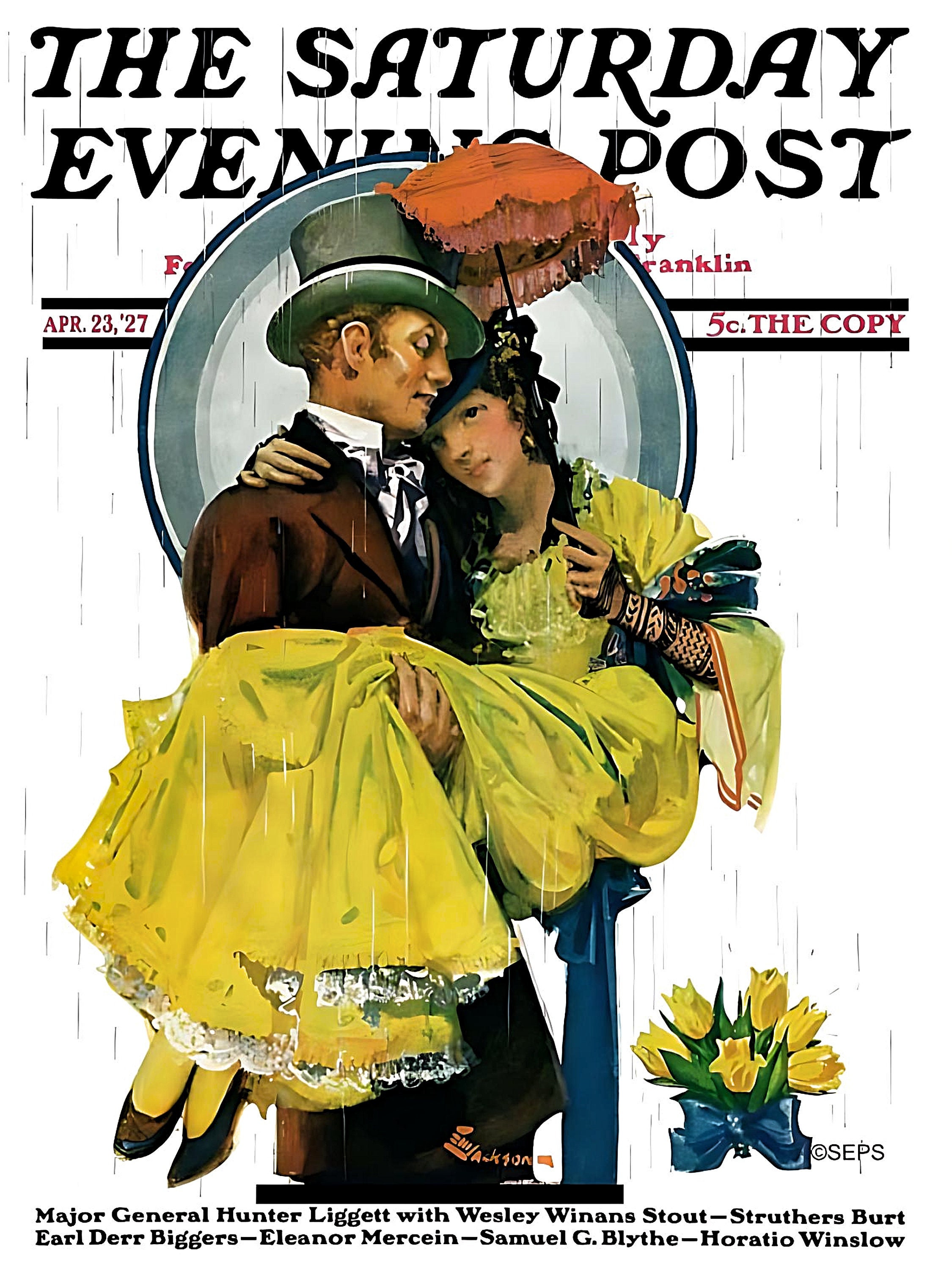 Vintage Americana - Saturday Evening Post - 23 April 1927 - Digital ...