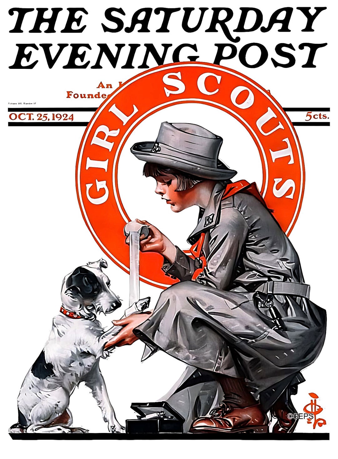 Vintage Americana - Saturday Evening Post - 25 October 1924 - Digital ...