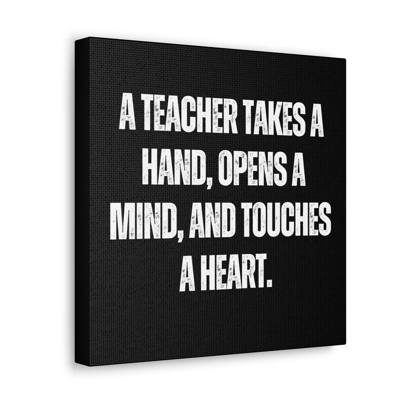 A Teacher Takes a Hand, Opens a Mind, and Touches a Heart. Top-quality ...