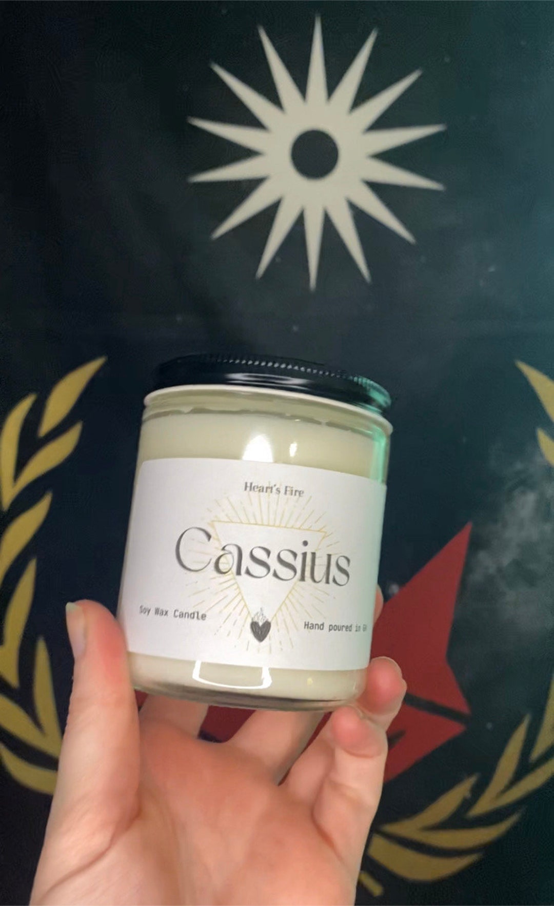 Cassius Red Rising Inspired Candles - Etsy