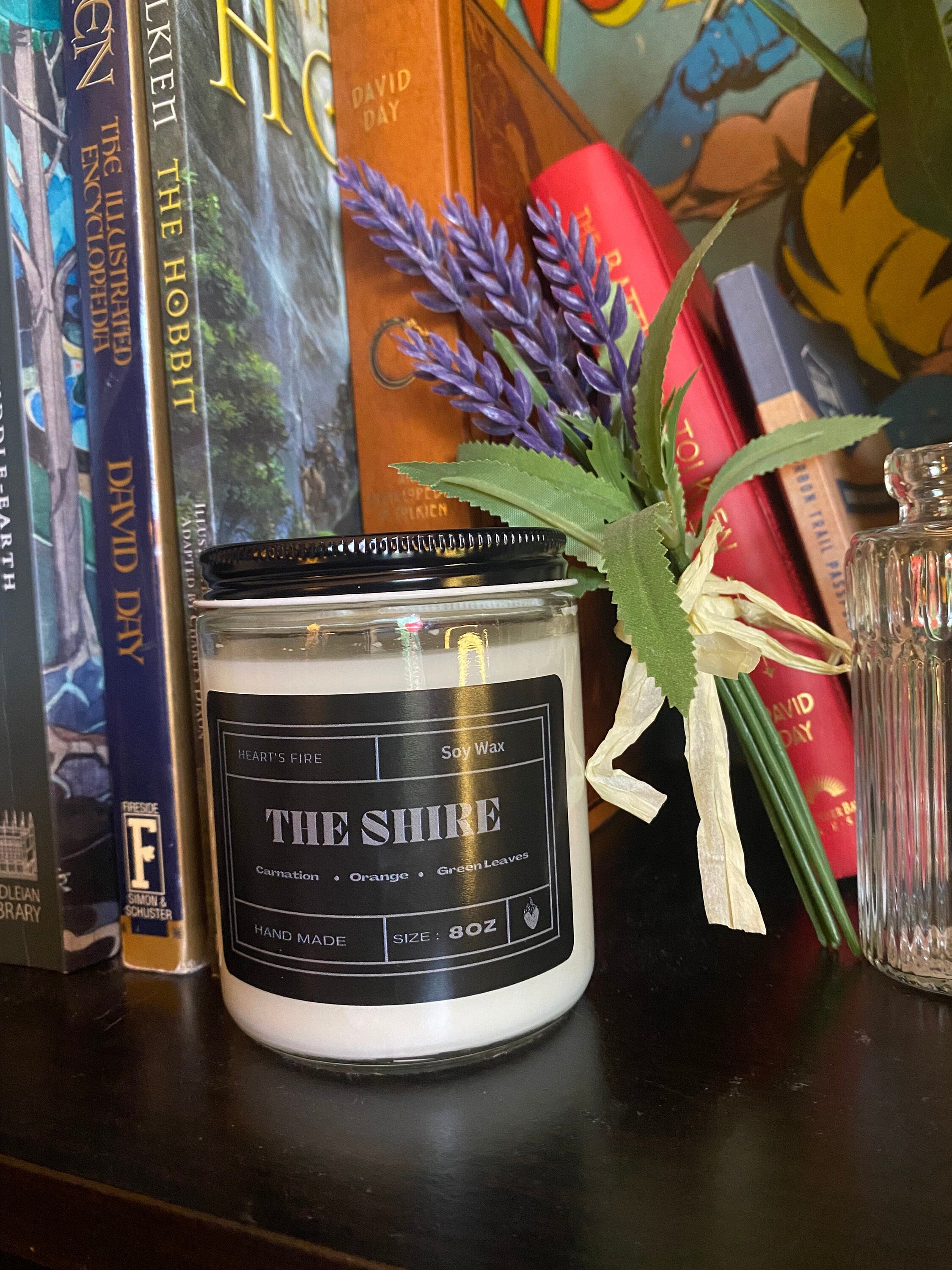 The Shire Inspired Candle/ LOTR/ Lord of the Rings/ Book Nerd - Etsy