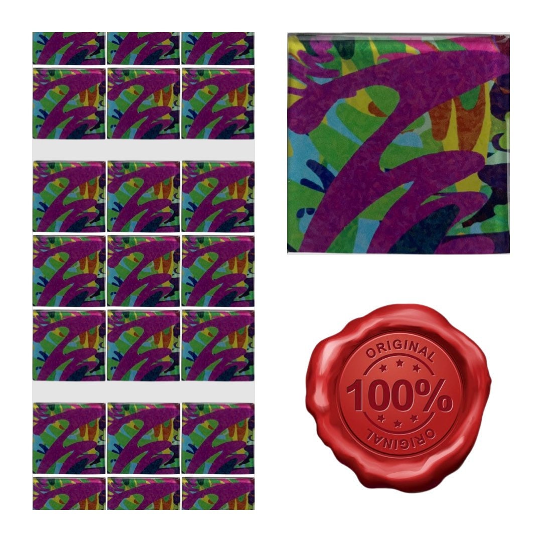 Kitchen Backsplash Handmade Ceramic Art Tiles / 4x 4 Tiles / 9x Tiles ...