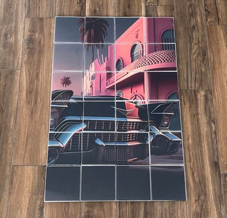 Ceramic Art Wall Mural / Epoxy Ceramic Tiles / 24x 36 Mosaic - Etsy