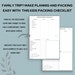 Floral Printable TRAVEL PLANNER, Family Travel, Vacation Planner ...