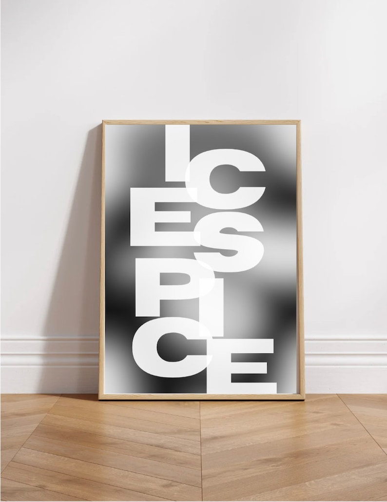Ice Spice Rap Album Cover Poster Duo, Minimalist Hip-hop Music Poster ...