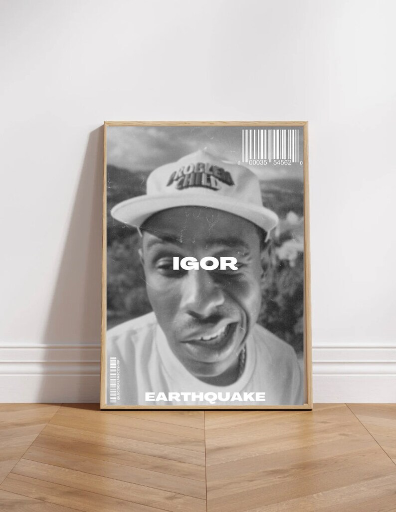 Tyler the Creator Duo Rap Album Cover Poster, Minimal Hip-hop Music ...