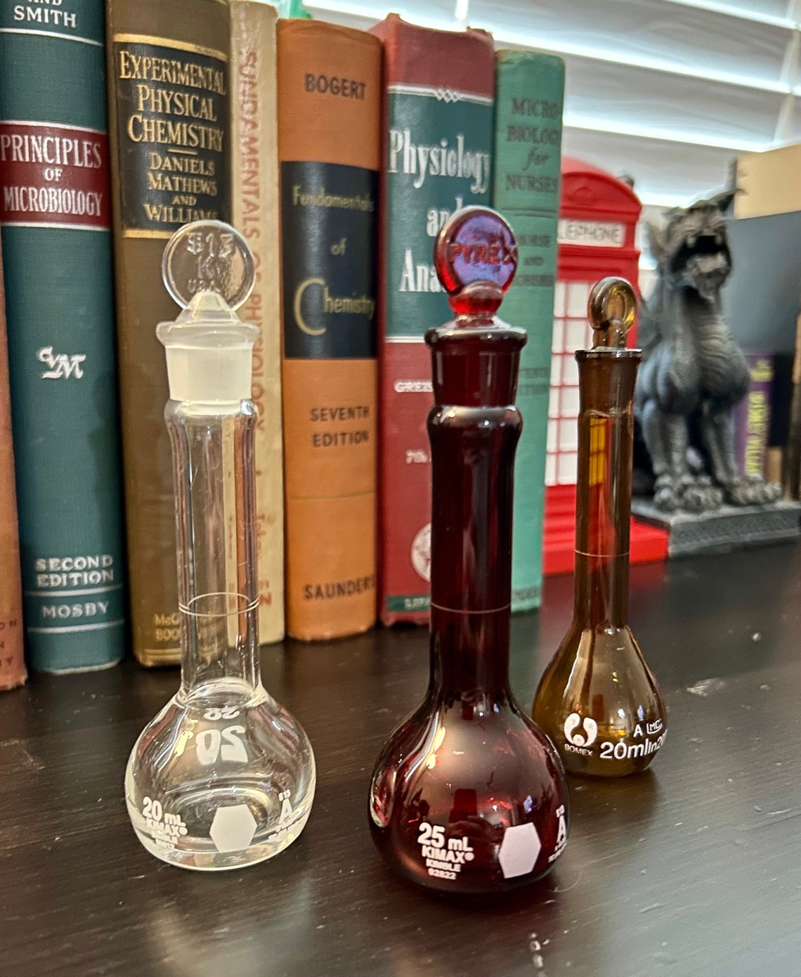 Tiny Science Set: Volumetric Flask Set 20-25 Ml - Etsy