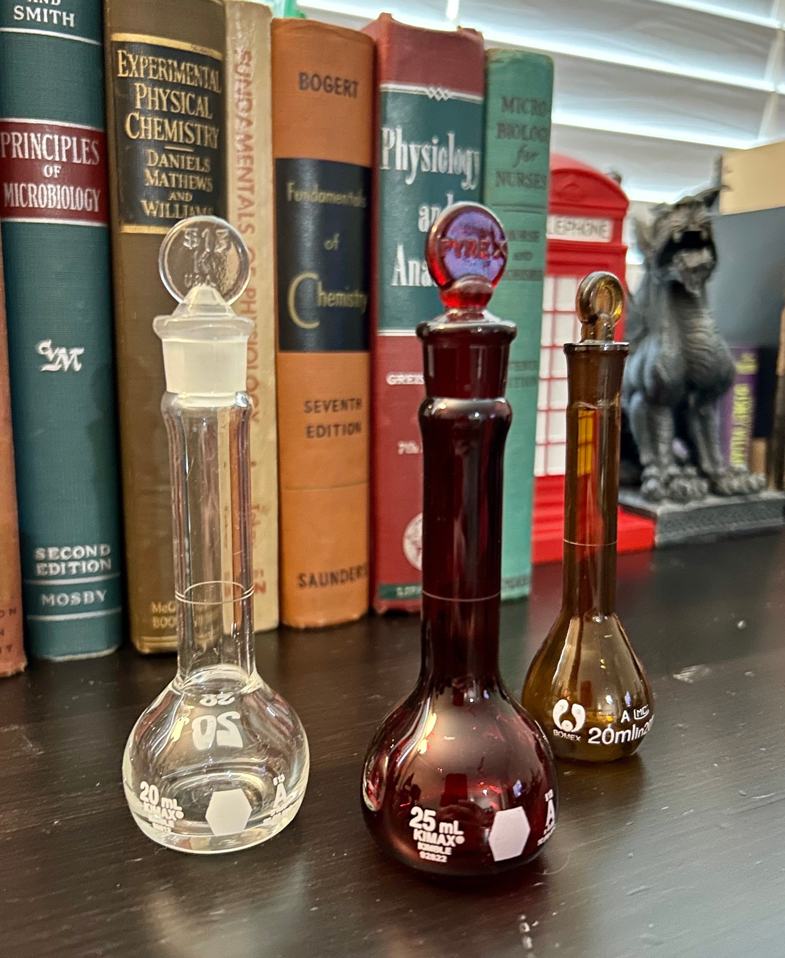 Tiny Science Set: Volumetric Flask Set 20-25 Ml - Etsy