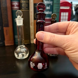 Tiny Science Set: Volumetric Flask Set (20-25 Ml) - Etsy