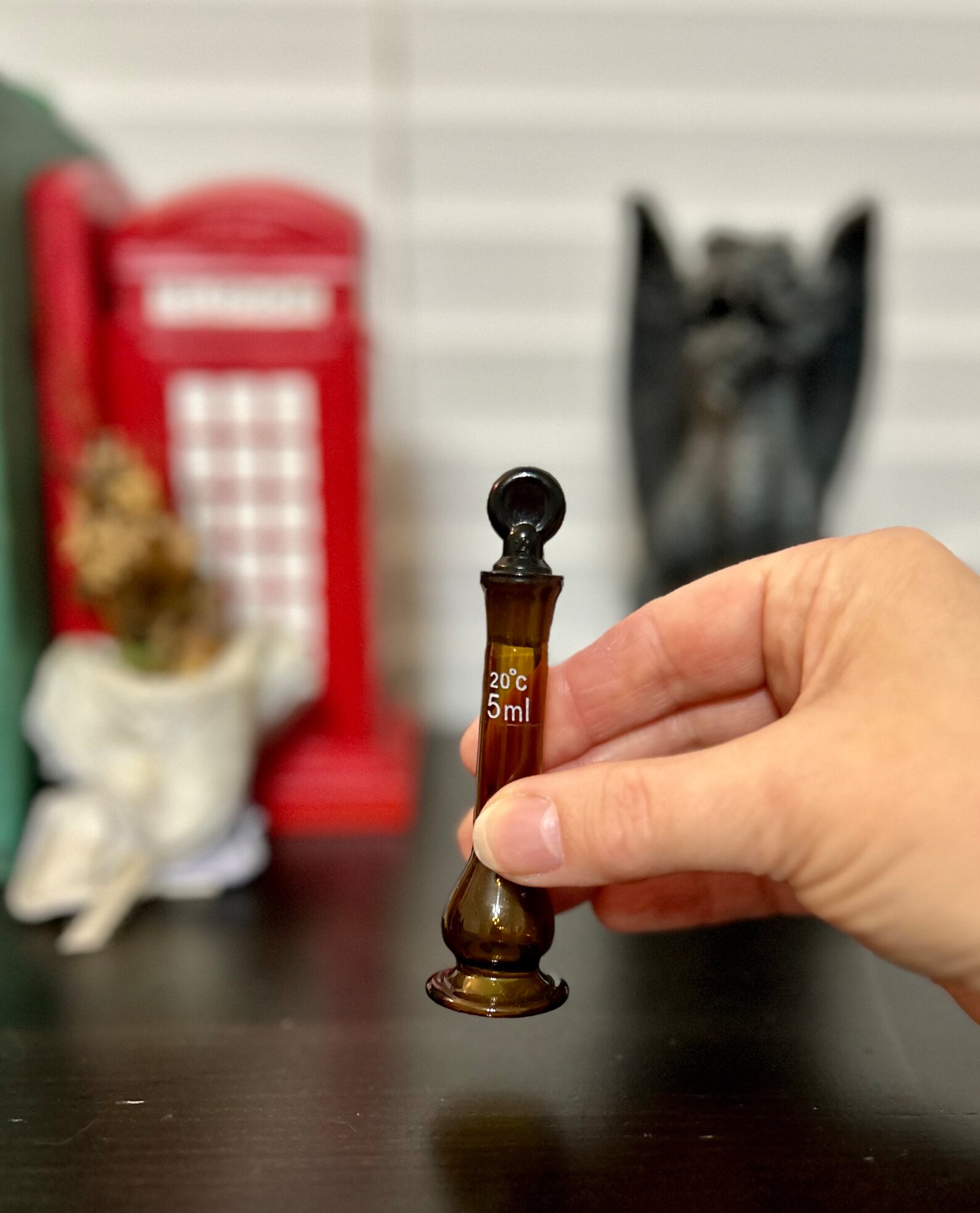 Mini Science Set: Amber Volumetric Flask Set (5-20 Ml) - Etsy