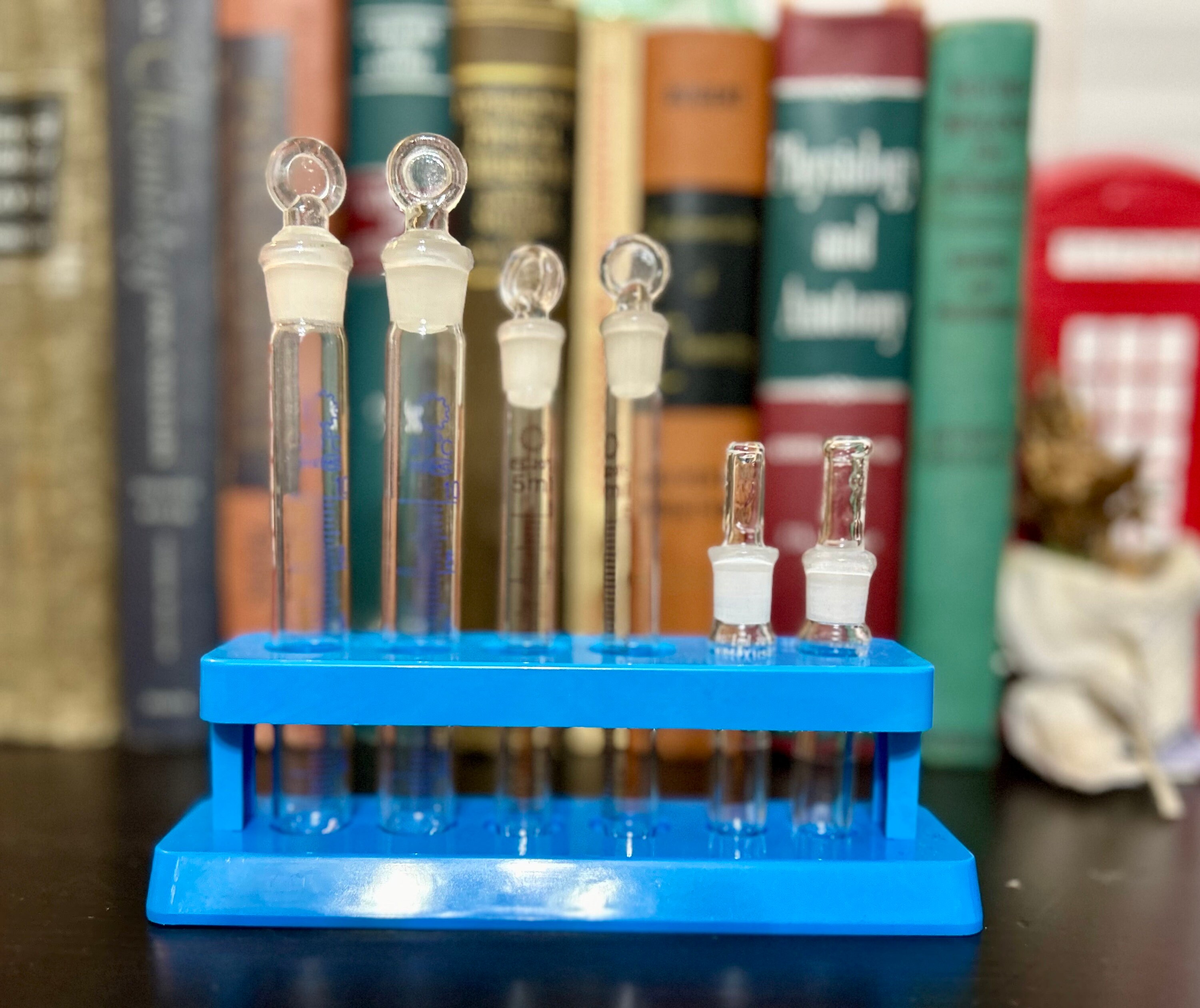 Tiny Science Set: Clear Glass Test Tubes With Ground Stopper Set - Etsy