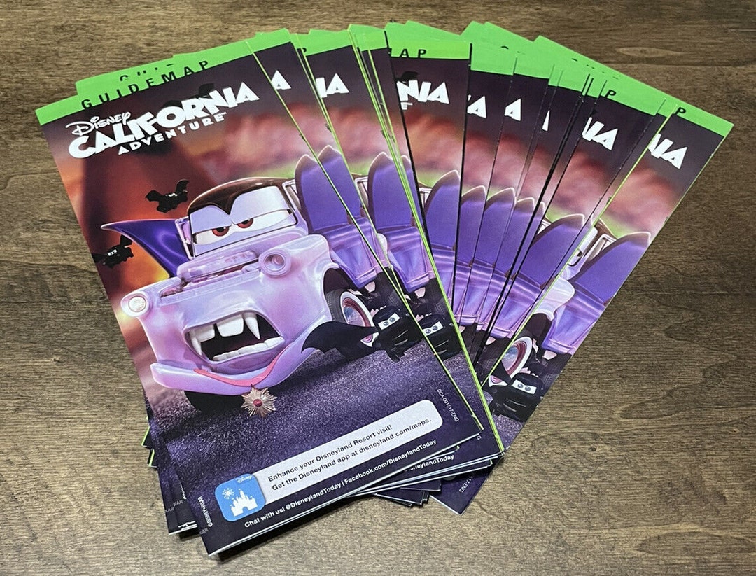 Disney California Adventure Halloween Maps For Crafting Dlp 1758739 20
