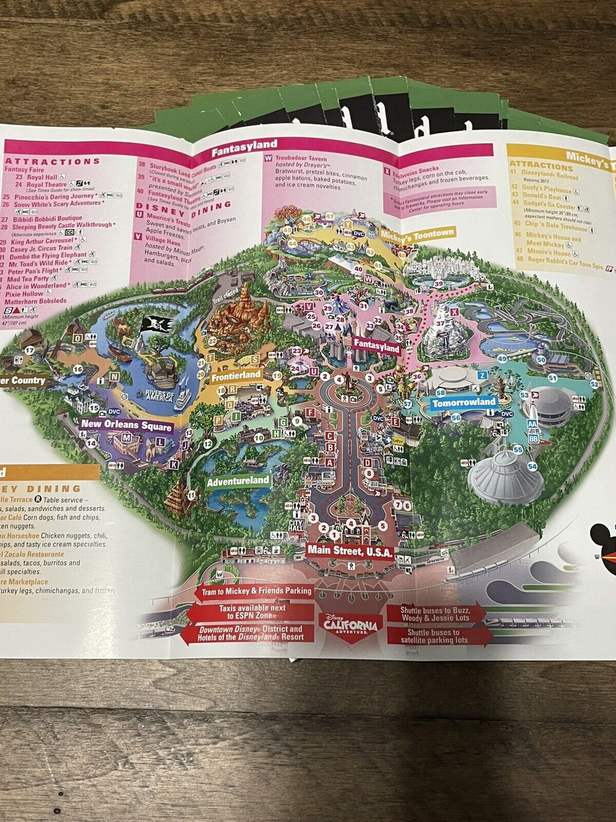 Disneyland Main Street Electrical Parade Maps for Crafting - Etsy