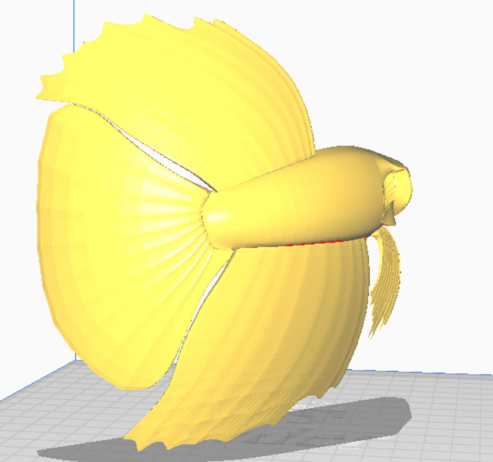 Siamese Fighting Fish Stl File - Etsy