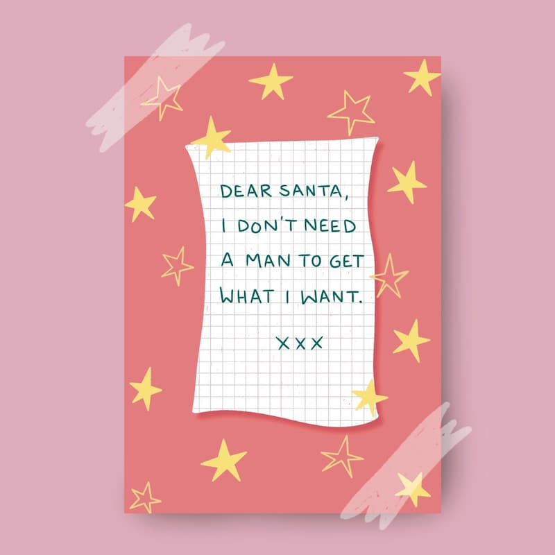 Carte de sexy de noël - Etsy.de