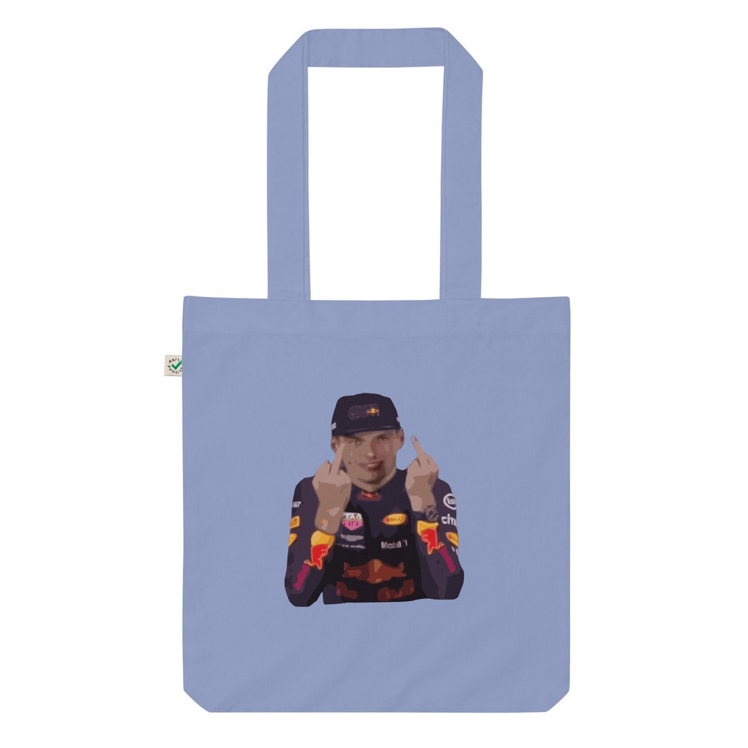 Max Verstappen Middle Finger Tote Bag - Etsy