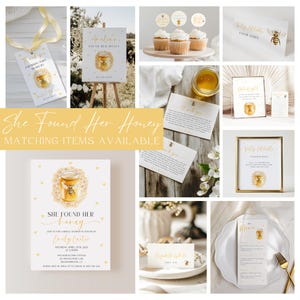 She Found Her Honey Bridal Shower Games Bundle, Bride to Bee, Bridal ...