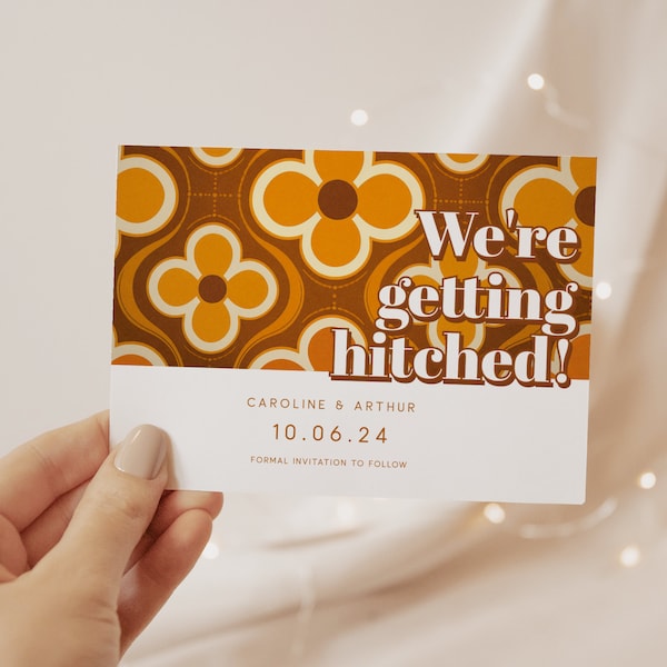 80s Save the Date - Etsy