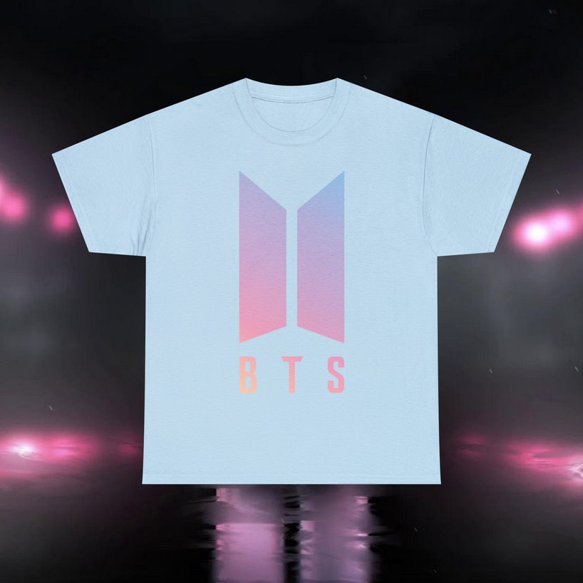 BTS Unisex T-shirt, BTS Merchandising, BTS Logo Tshirt, Army Gift, Kpop ...