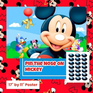 Mickey Mouse Clubhouse Party Activity Pack | Coloring Pages | Word ...