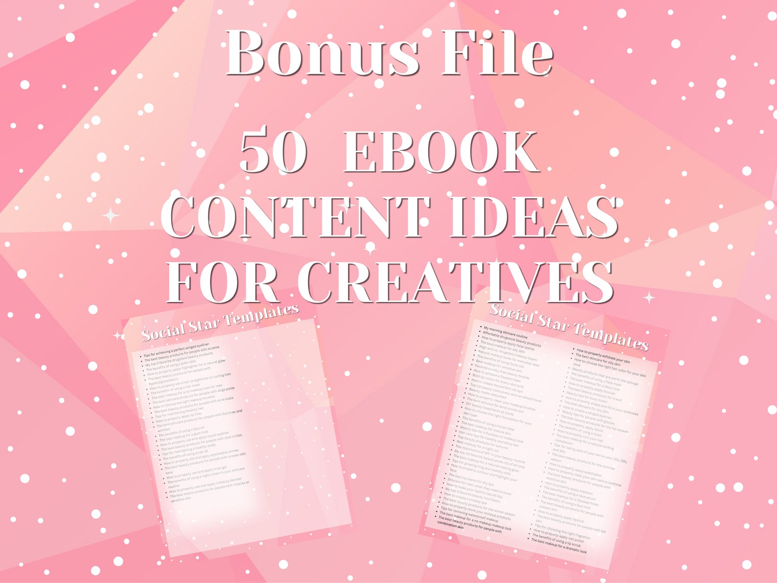 Pretty in Pink Ebook Template Canva, Ebook PDF, Ebook Marketing, Canva ...