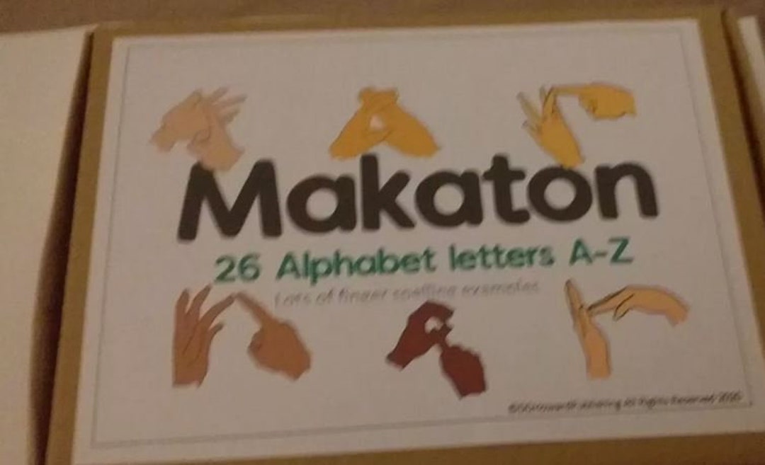 27 Extra Large XL Makaton Flashcards Free A4 Poster Hand Spelling ...