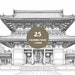 25 Page Bundle World Landmarks Coloring Book | Wonders of the World ...