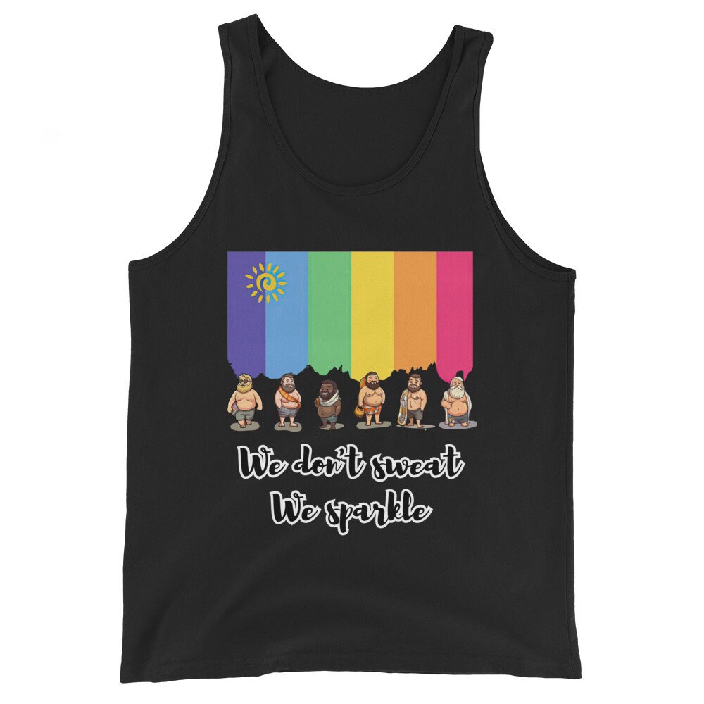 Cute Gay Bear Tank Top | Bear Pride Outfit | Gay Pride Bear Tank Top ...