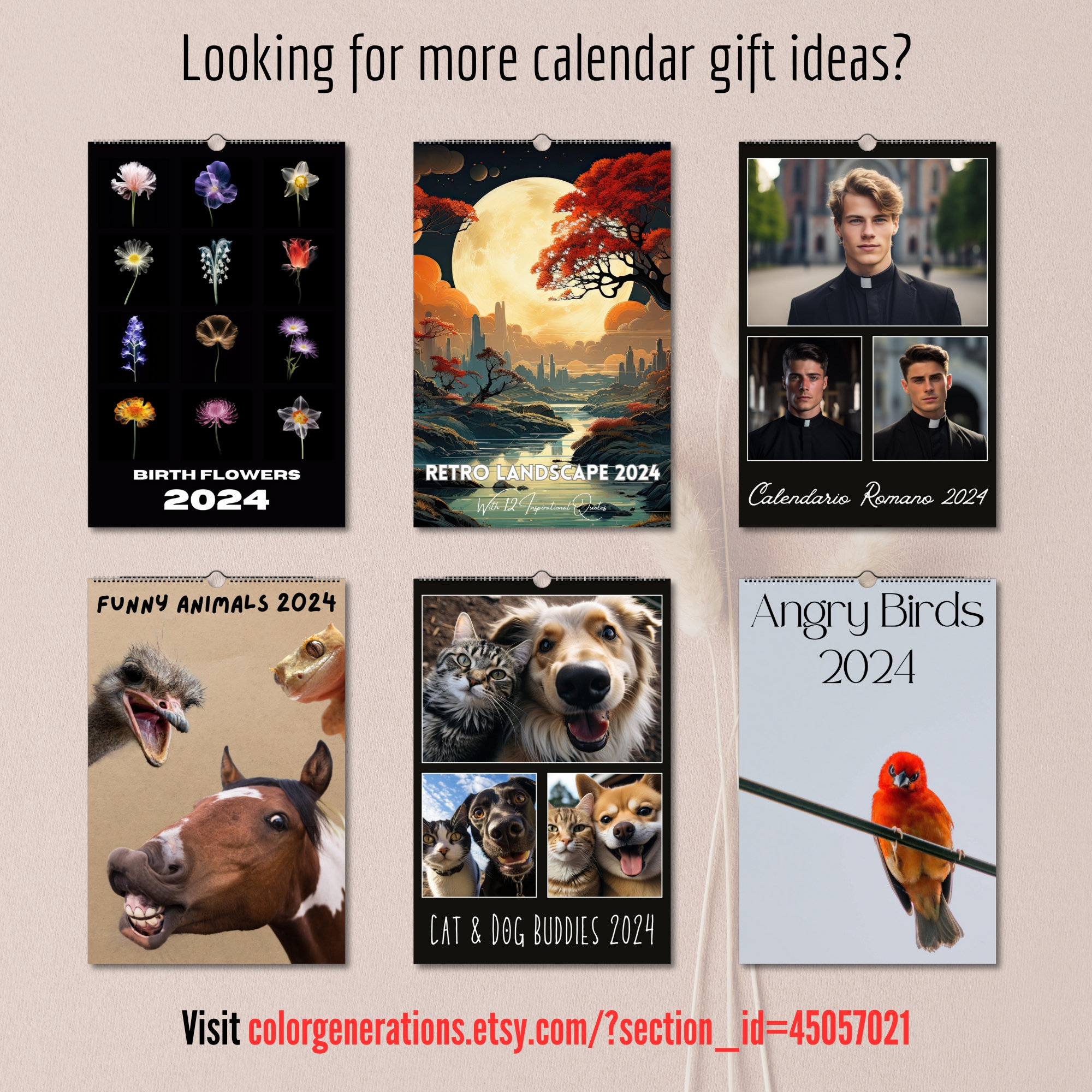 Bearded Men and Cats Wall Calendar 2025 | Cat Calendar | Gay Bear Wall ...