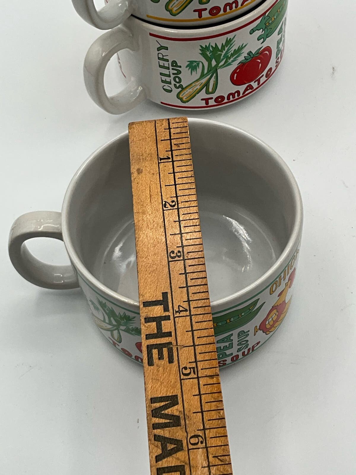 Vintage 1970'S Sap Mug Set of Three Vegetable I Chicken/ Potato Soup ...