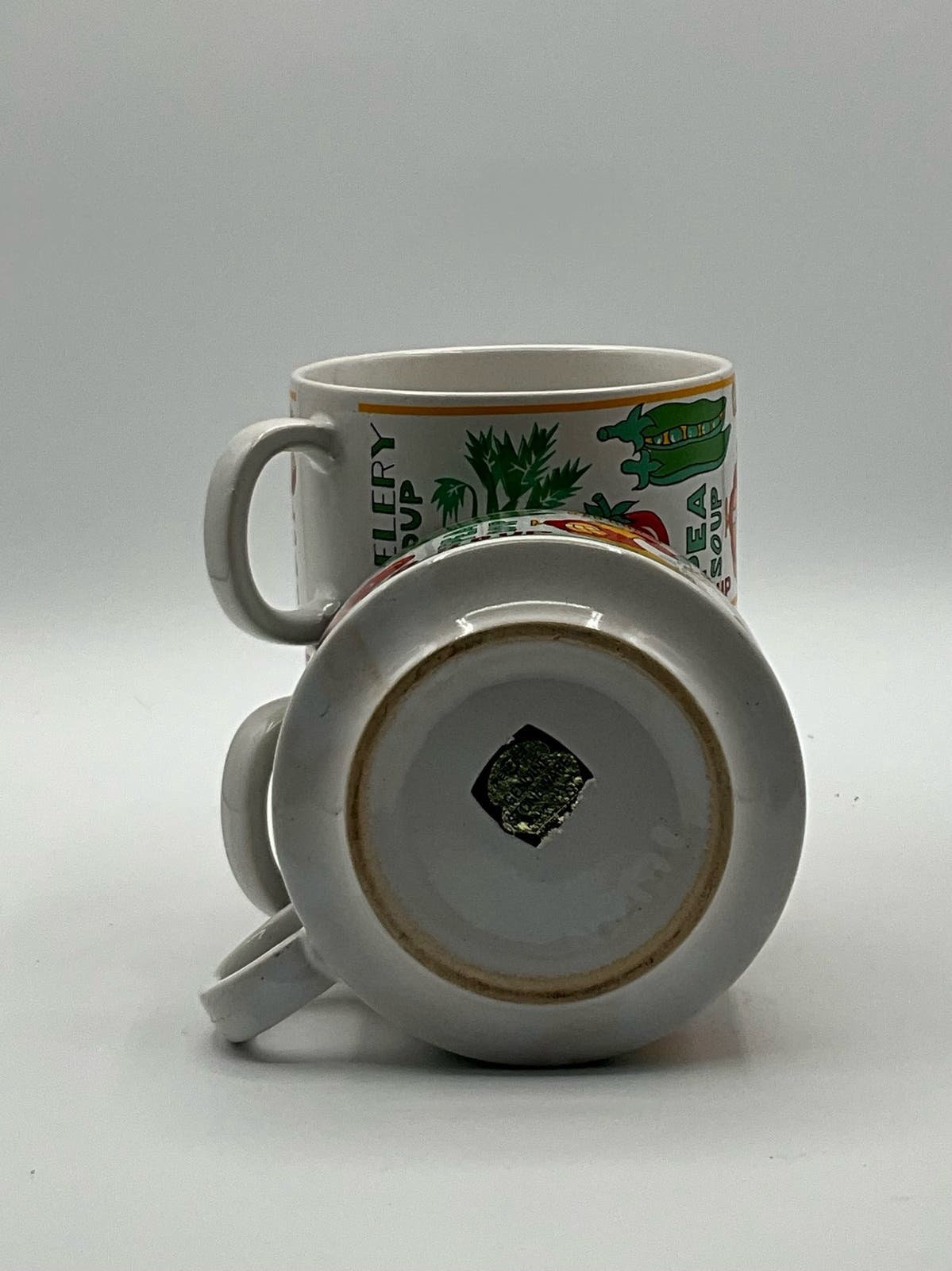 Vintage 1970'S Sap Mug Set of Three Vegetable I Chicken/ Potato Soup ...