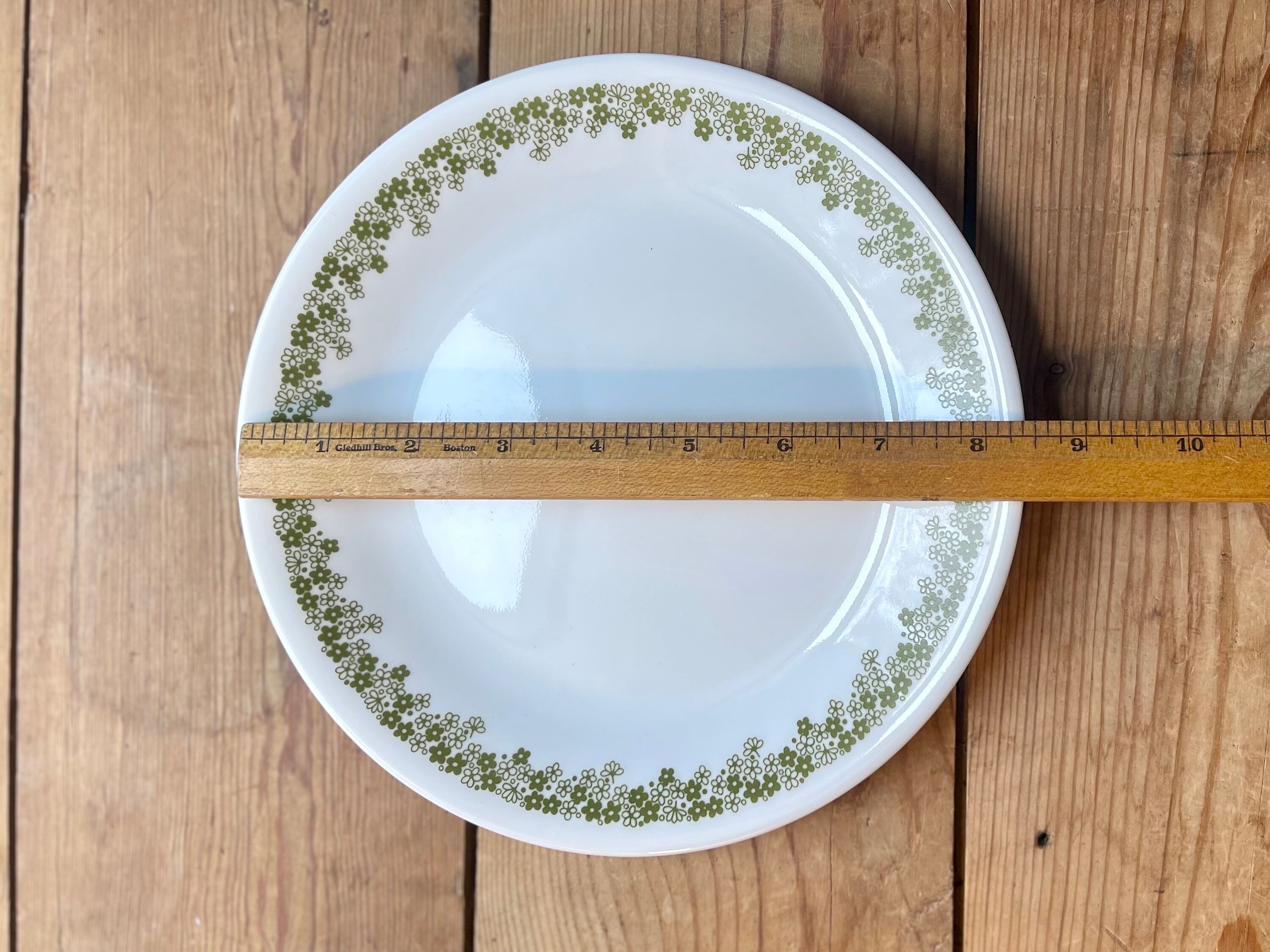 Corelle Crazy Daisy Spring Blossom Set of 4 Dinner Plates, Salad Plates ...