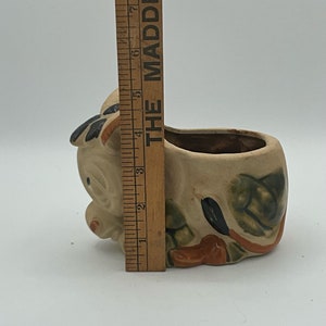 Vintage Ceramic Stoneware Donkey Planter, Cute Donkey Figurine - Etsy