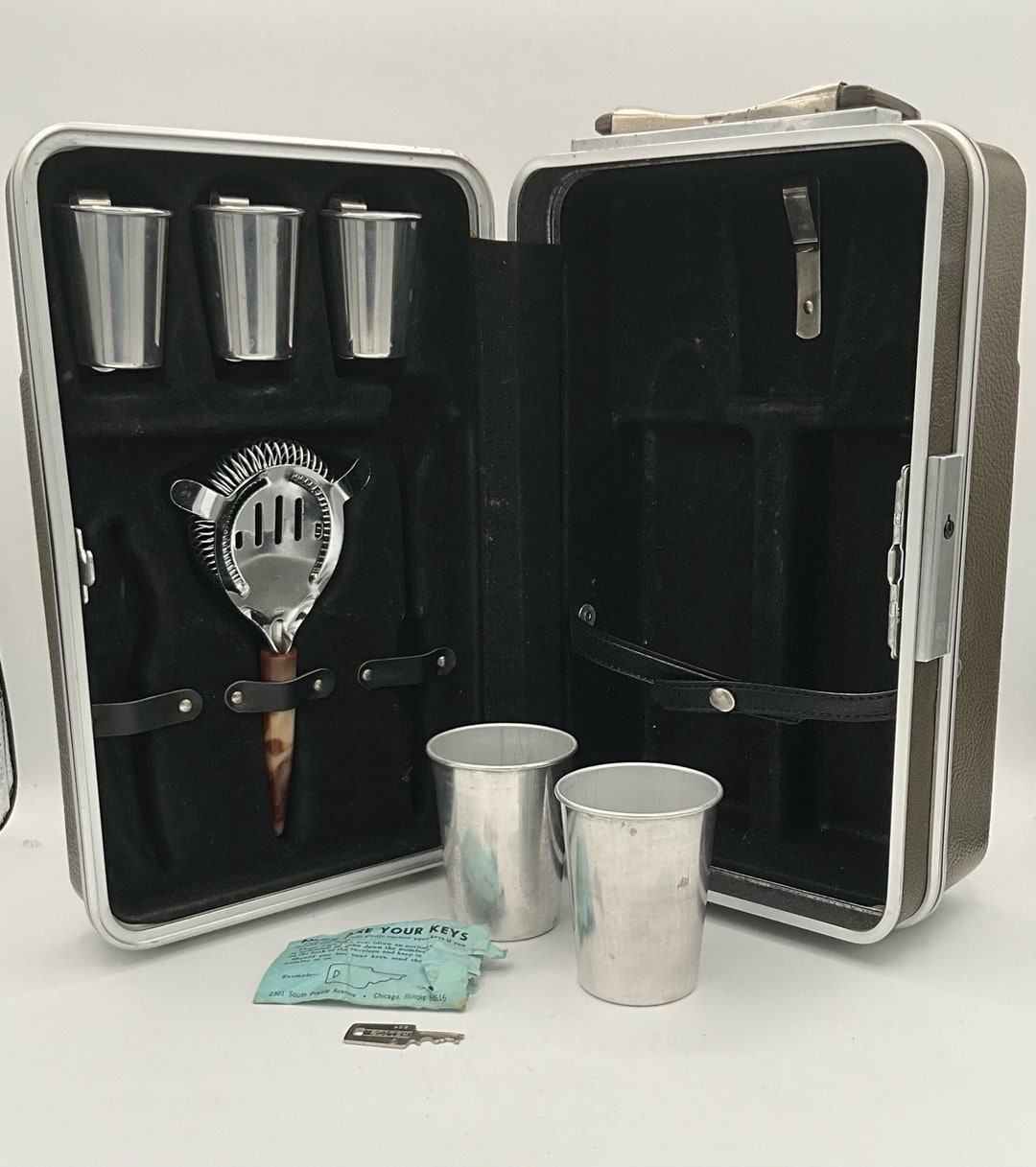 Platt Travel Bar Case Set Includes Key and Most Accessories - Etsy