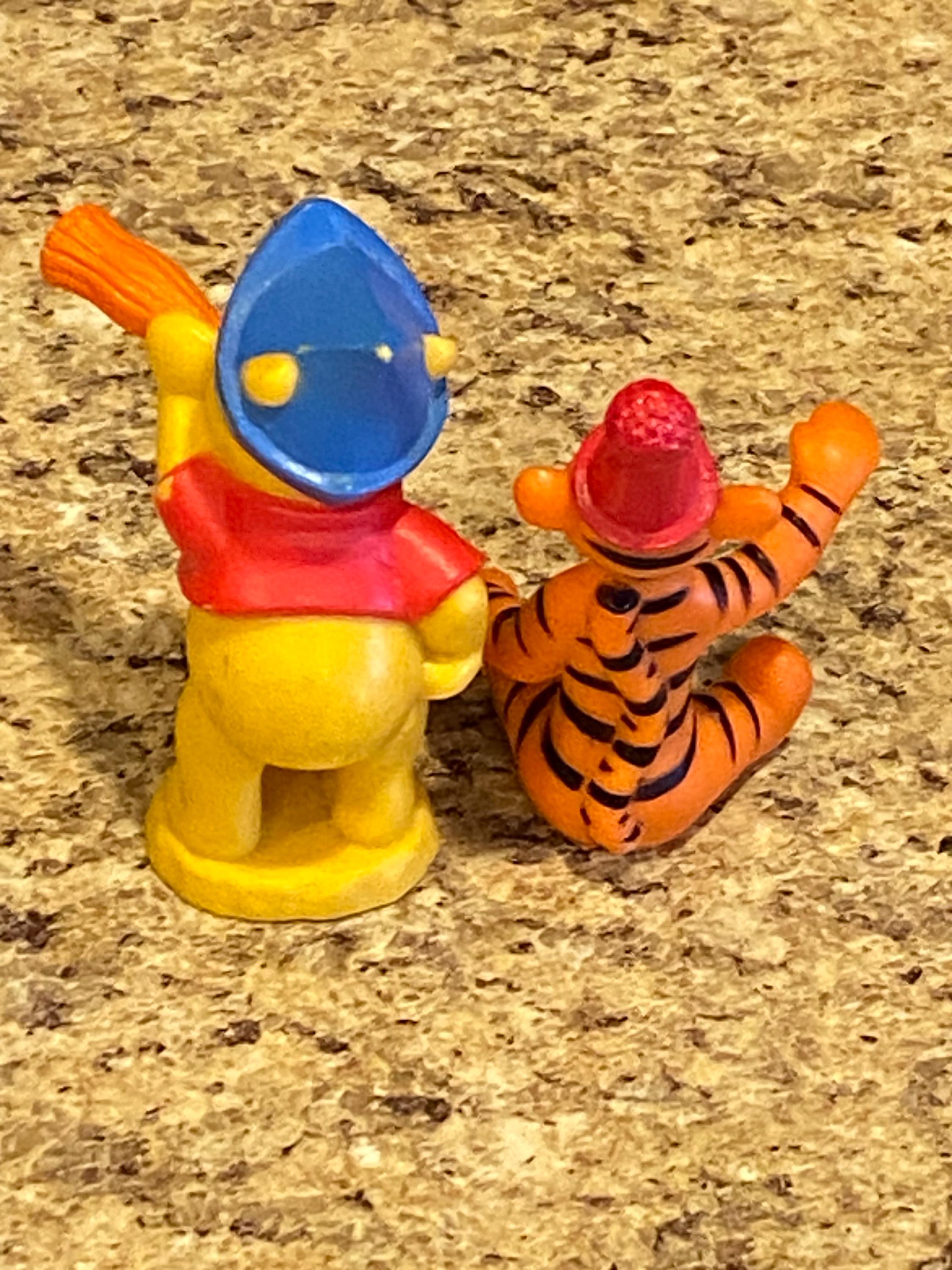 Winnie the Pooh and Tiger Figures - Etsy
