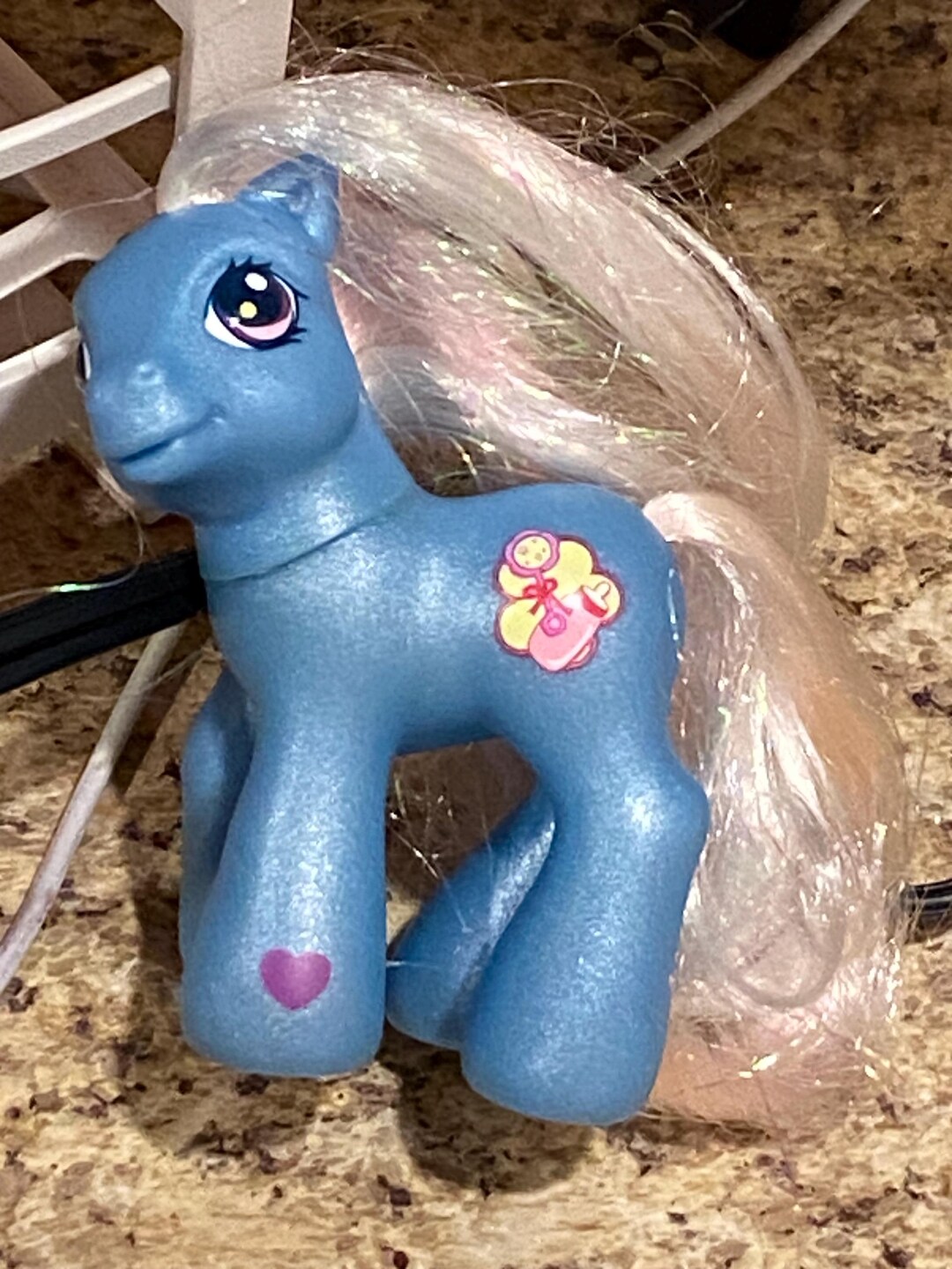 My Little Pony G3 Baby Blue Pony Vintage Toy - Etsy