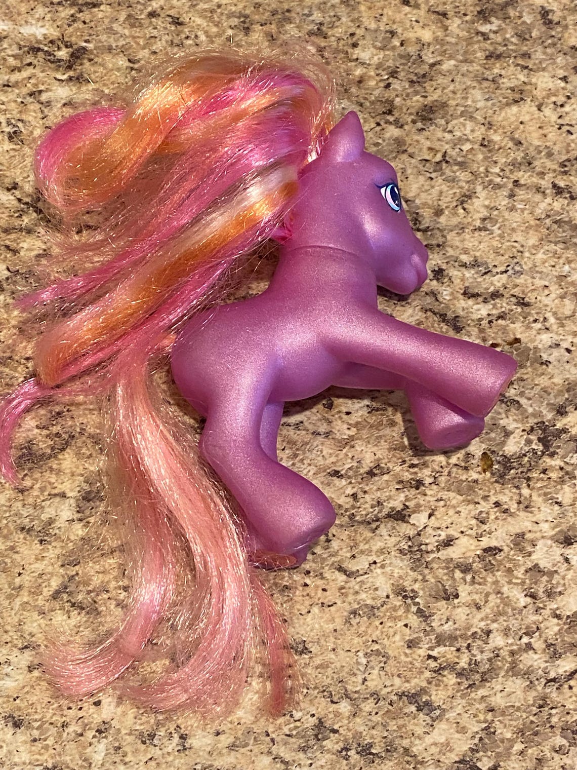 My Little Pony Purple Sparkly Pony - Etsy