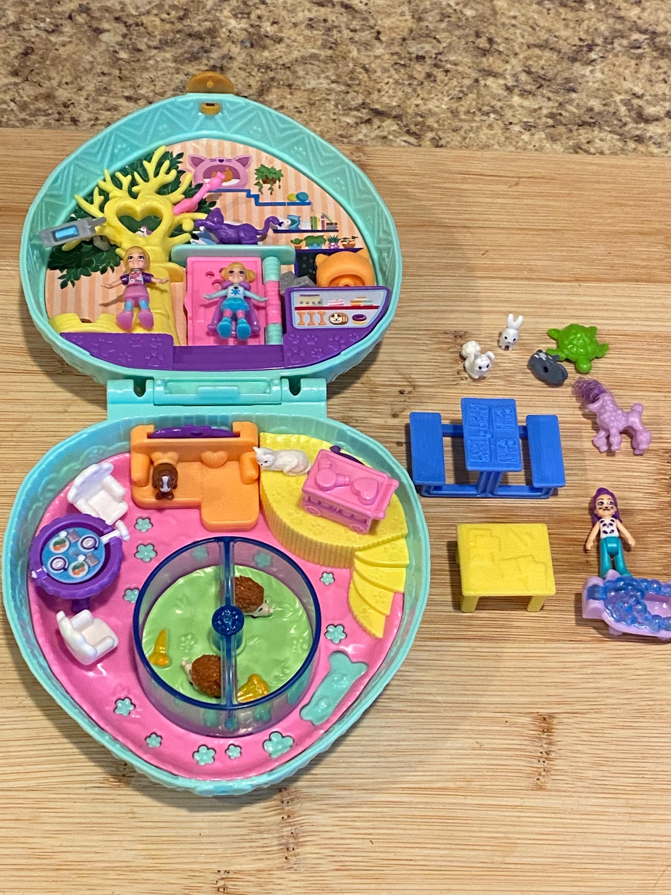 Animal House Polly Pocket With Animals - Etsy