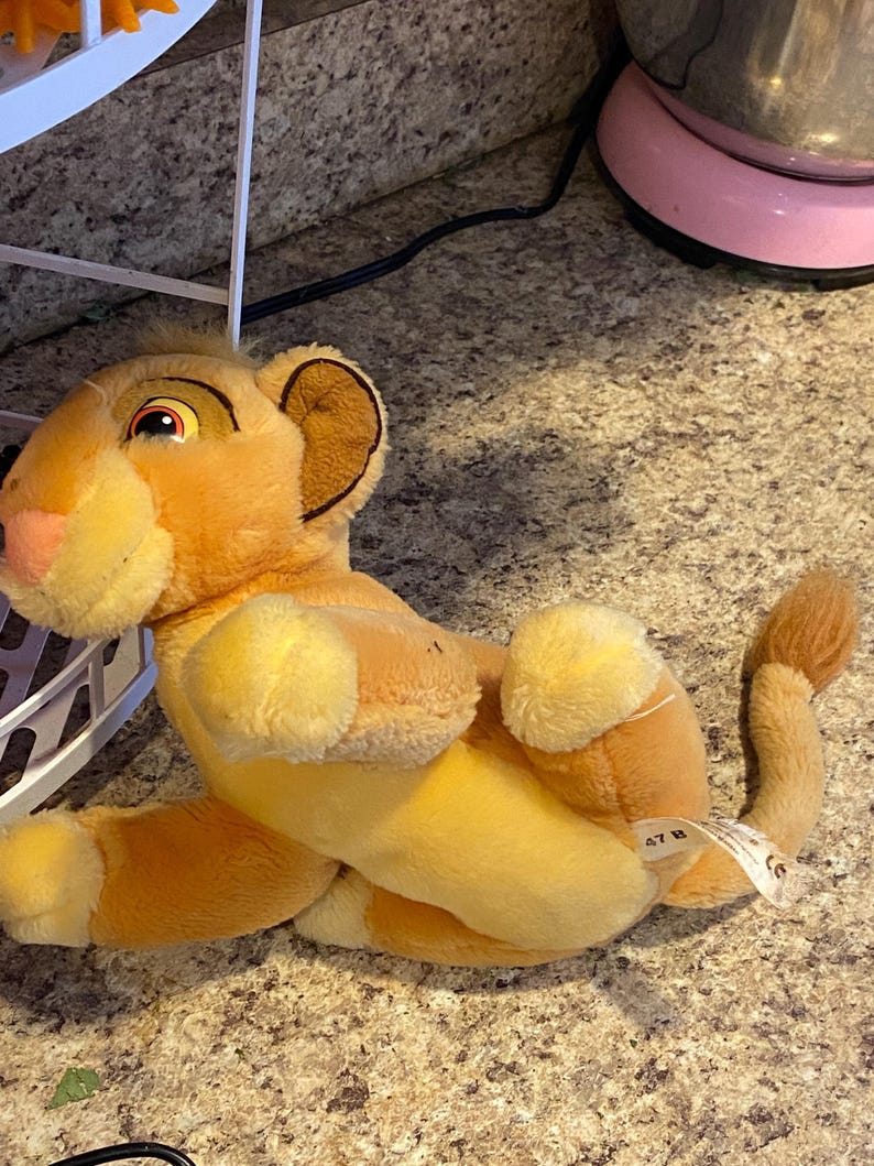 Lion King Simba Plush - Etsy