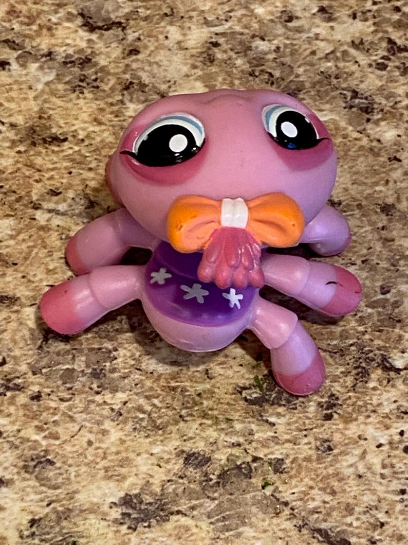 Littlest Pet Shop Purple Spider - Etsy